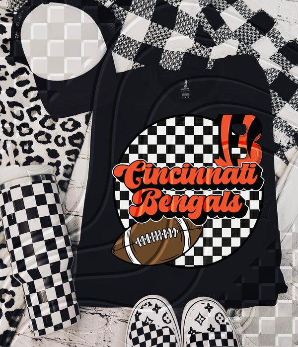 National Team checkered - football - Digital Download- PNG – GeezLouise